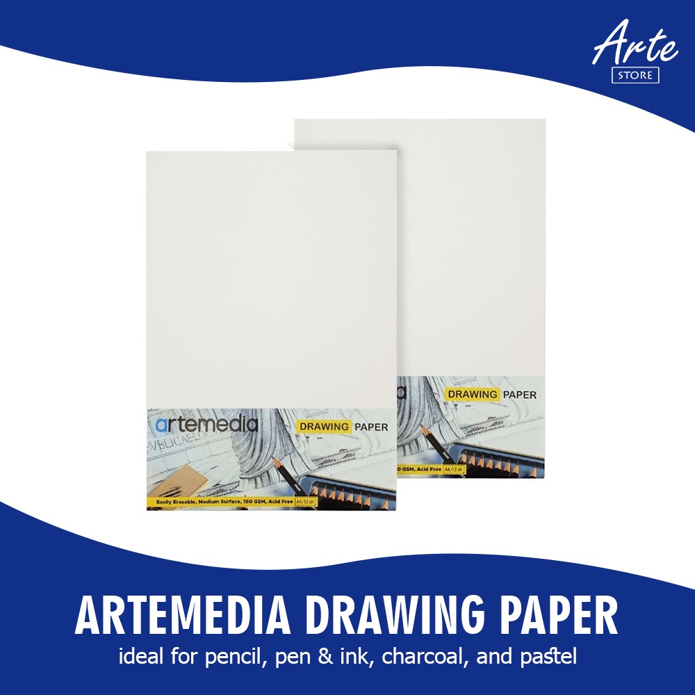 A3 Drawing Paper - ARTEDIA Drawing Paper A4 / A3 - Sketch Paper ...