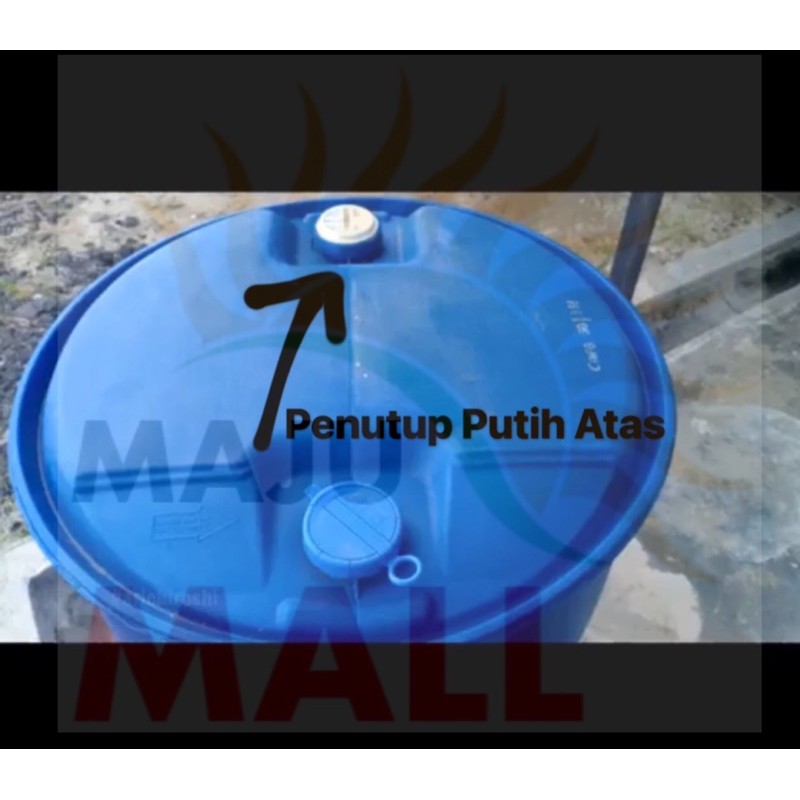 Penutup Putih 200L Tong Biru （Accessories Sahaja）By Majumall.my ...