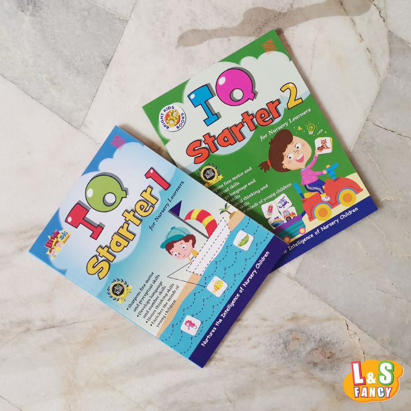 Brightkids IQ Starter 1 / 2 ( Workbook ) | Shopee Malaysia