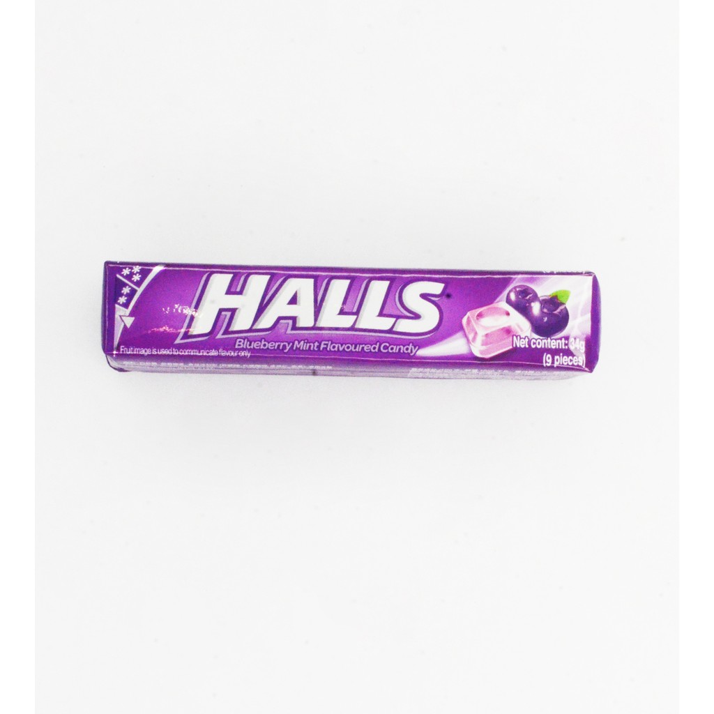 HALLS STICK CANDY BLUEBERRY-34G | Shopee Malaysia