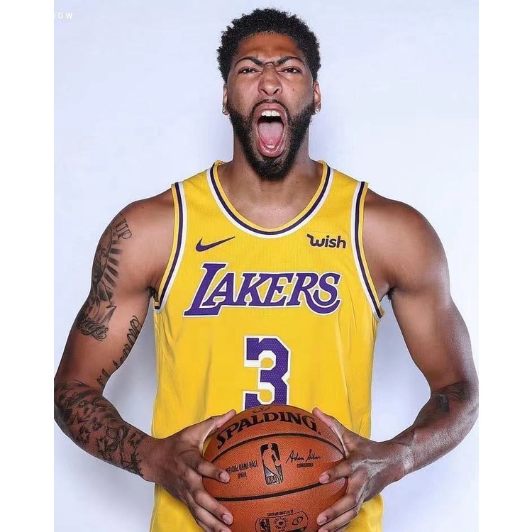 NBA Los Angeles Lakers 3 Anthony Davis Jersey | Shopee Malaysia