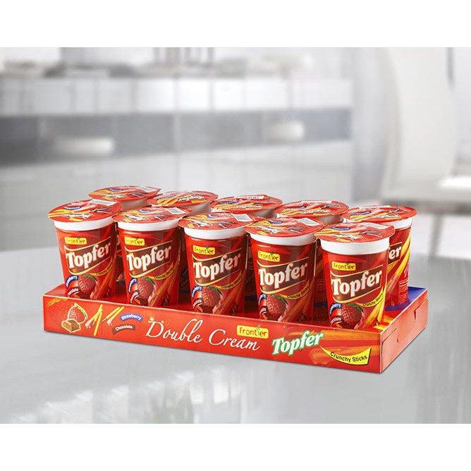 WIN WIN TOMO CUP / FRONTIER TOPFER CUP CRUNCHY STICK 40G X10 | Shopee ...