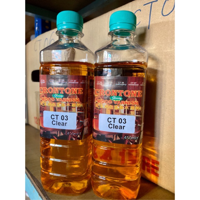 🌟READY STOCK🌟Crown Tone Wood Varnish/Wood Shellac/Syelek Kayu / 450ML ...