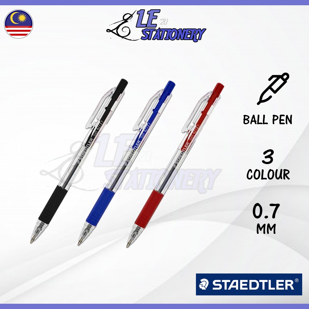 Staedtler Ball Pen Fine Tip 4273F 0.7MM - (1'pc) | Shopee Malaysia