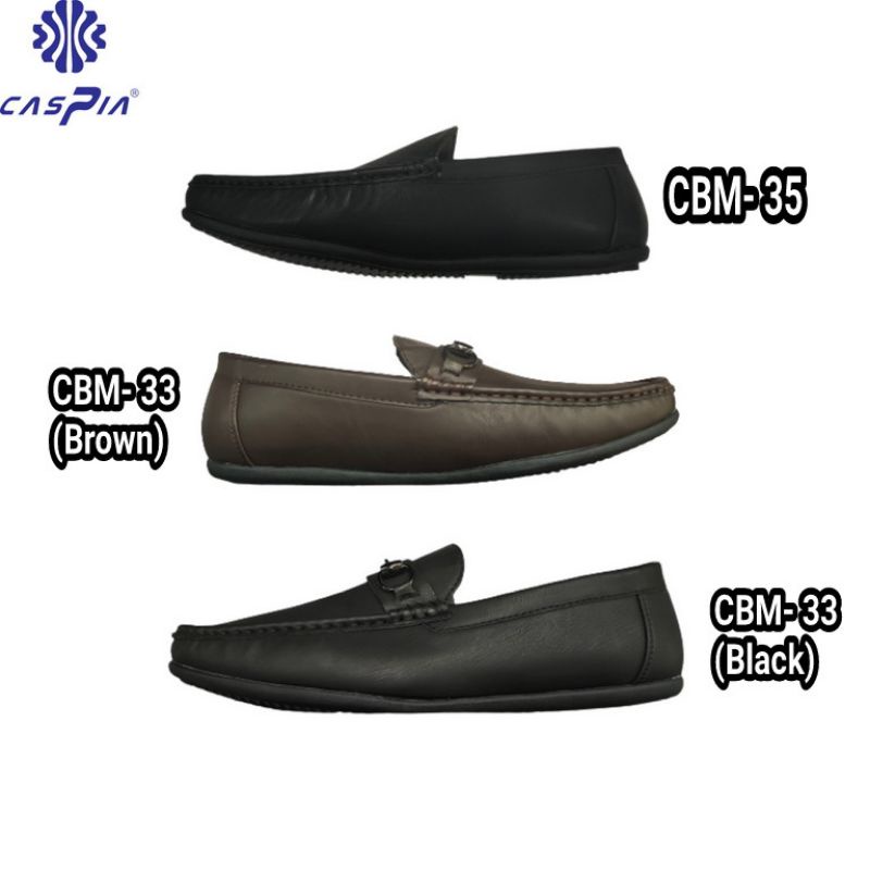 CASPIA Pu Leather Loafers Casual Men CBM-33 / CBM-35 | Shopee Malaysia