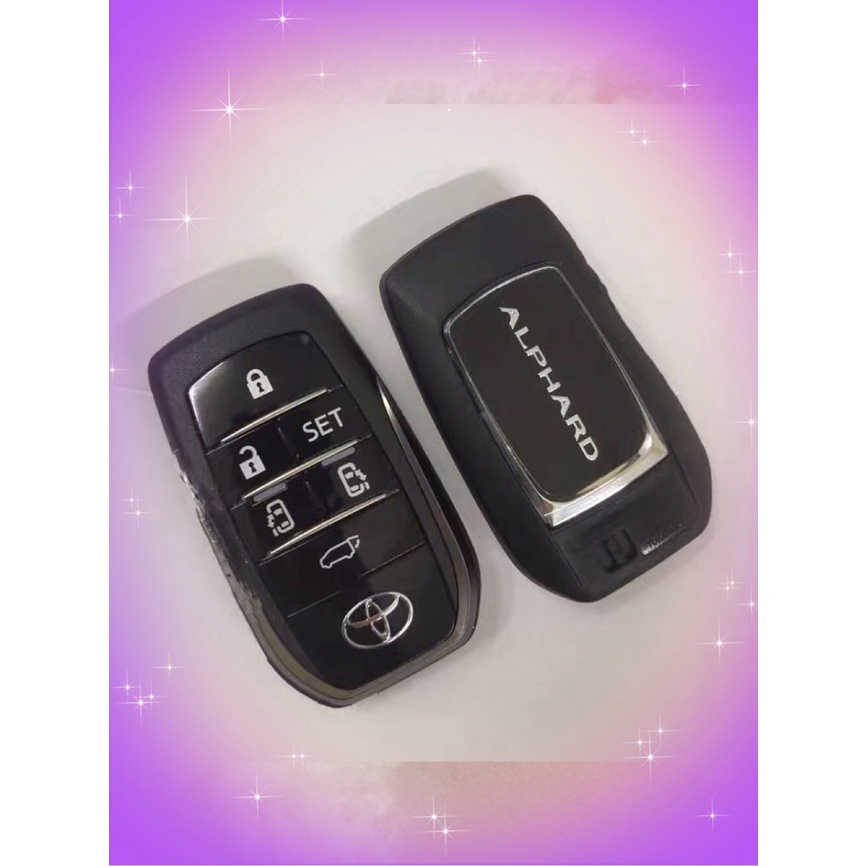 Toyota updating 5/6 buttons smart key casing to replace & modify new ...