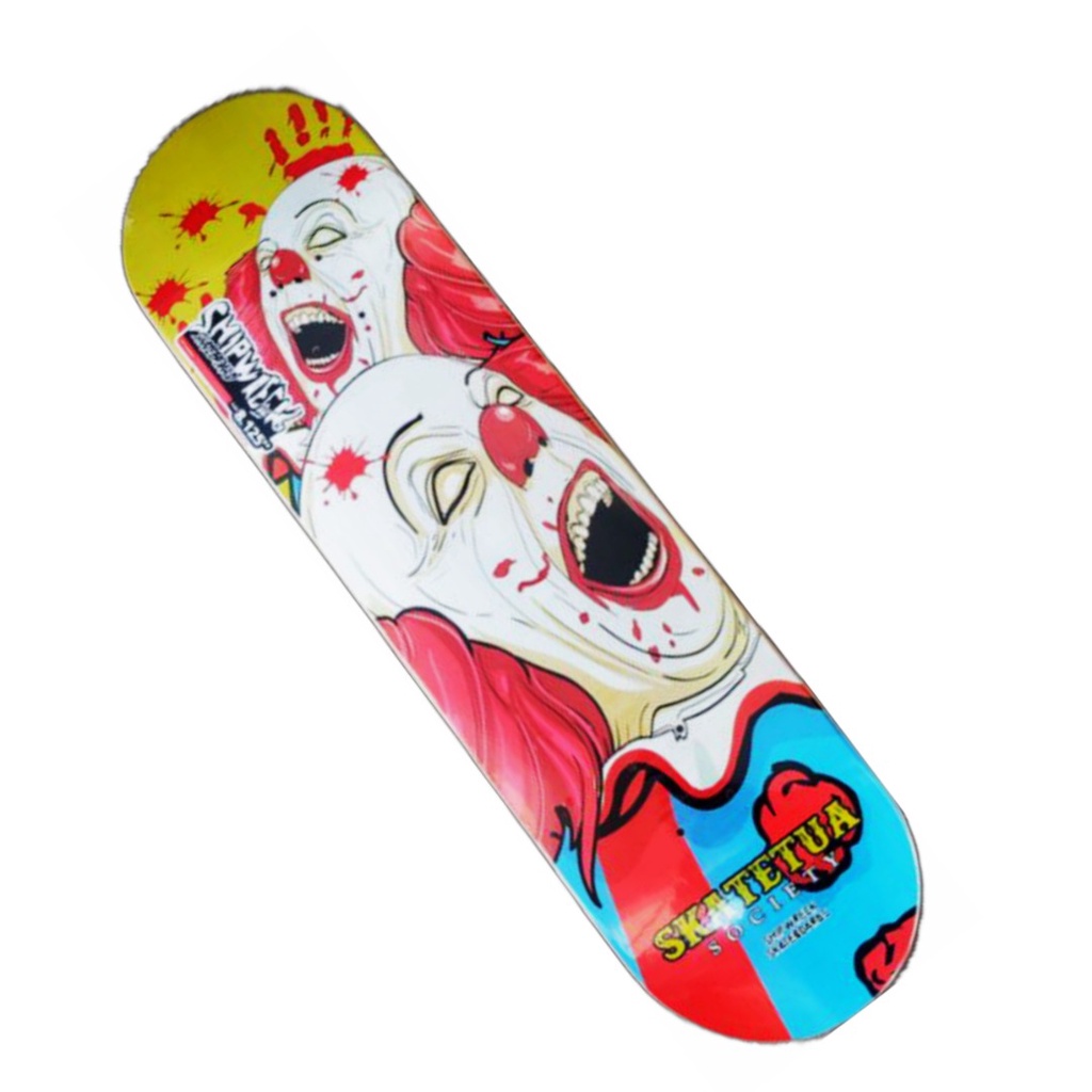 MALAYSIA BRAND Shipwreck Skateboards Skate Tua Clown Deck | Shopee Malaysia