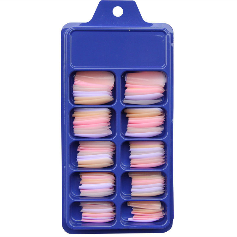 100 pieces of fake nails / art nail stickers glueless fake nails ...