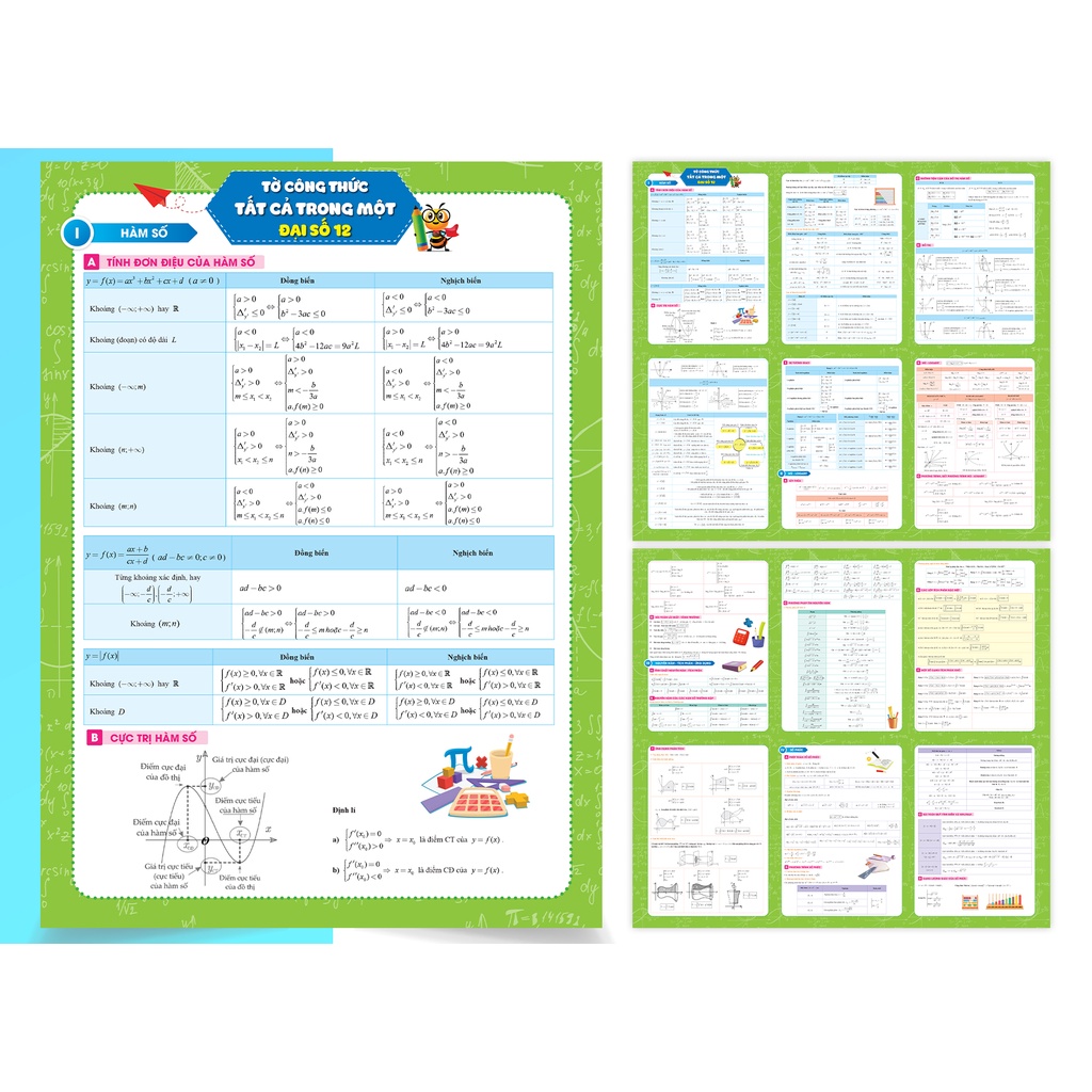 Grade 12 Math Formula Book All in One Algebra + Geometry | Shopee Malaysia