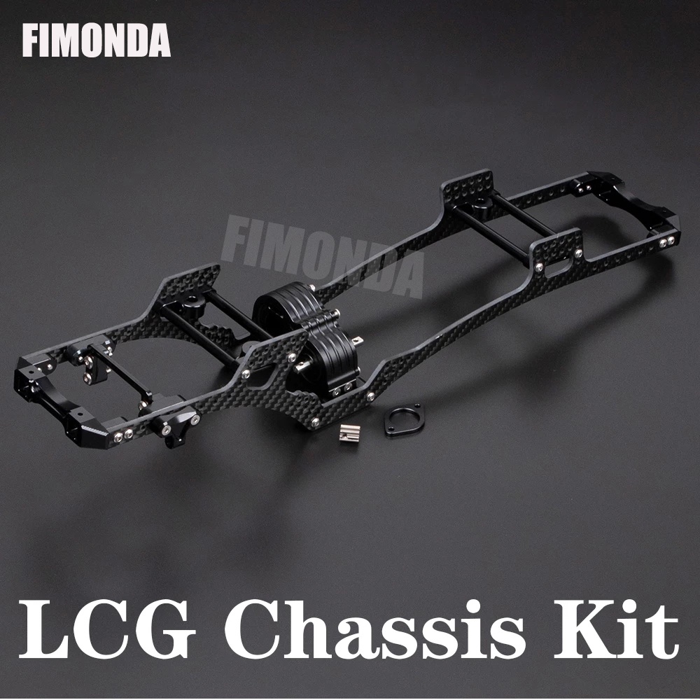 1/10 Scale Carbon Fiber Frame Rails Dransmission for Low Center LCG ...