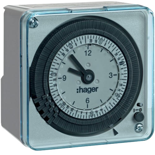 HAGER TIMER EH711/EHN711 24 HOURS TIMER Analogue Time Switches / DLX ...