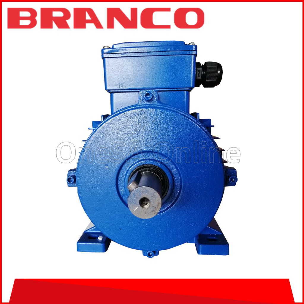 BRANCO BA-B3 SERIES 4P FOOT MOUNT,0.5HP 0.37KW ALUMINIUM INDUCTION ...