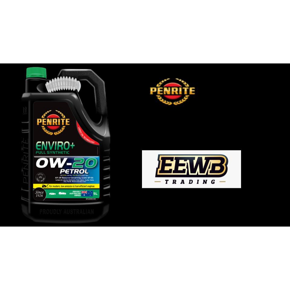 PENRITE ENVIRO + (FULLY SYNTHETIC) 0W-20 5L | Shopee Malaysia
