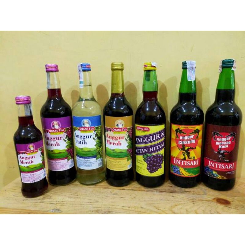 Minuman Anggur Cap Orang tua Berbagai Varian Rasa. | Shopee Malaysia