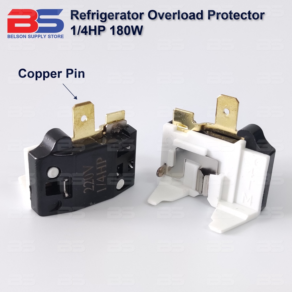 Refrigerator Overload Protector 1/4HP 180W 4TM Fridge Freezer ...