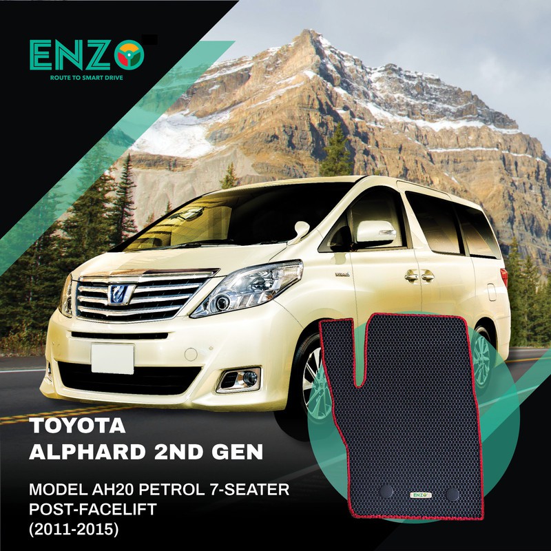 Toyota Alphard 2nd Gen Model AH20 Petrol 7 Seater Post Facelift - Enzo ...