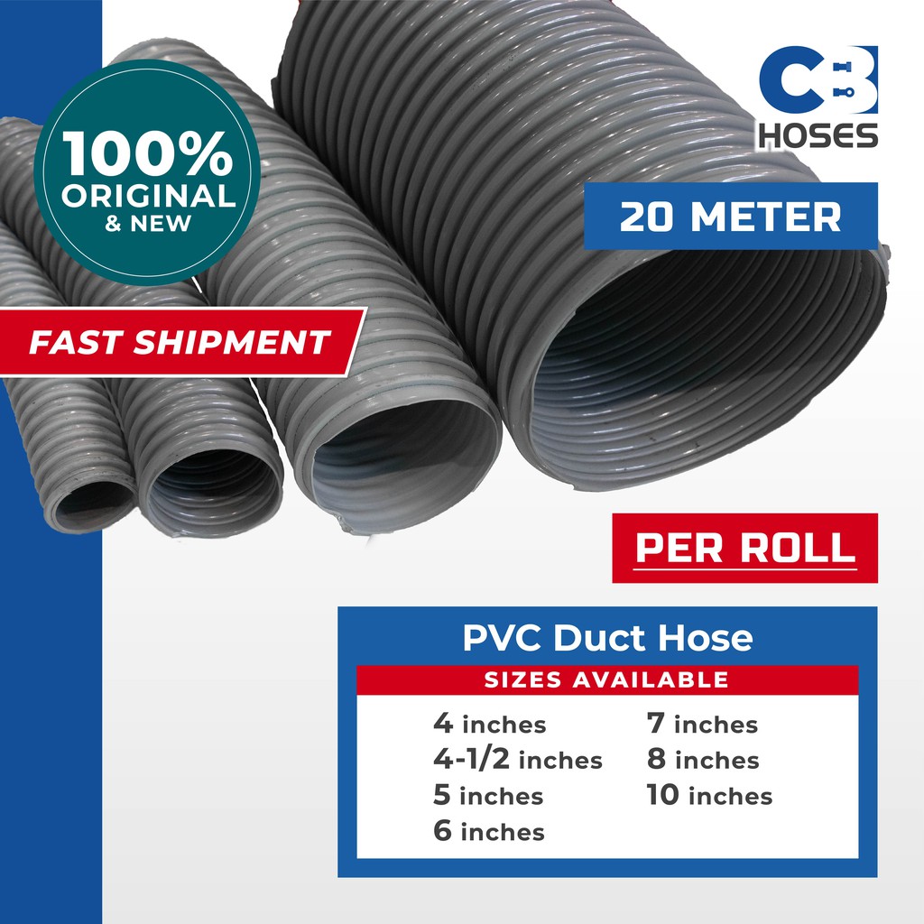 Matrix Pvc Duct Hose Grey Pvc Flexible Hose/Pvc Flexible Duct Hose 1 ...
