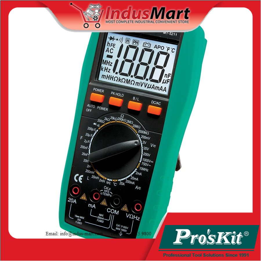 PRO'SKIT MT-5211 3 1/2 Digital Lcr Multimeter | Shopee Malaysia