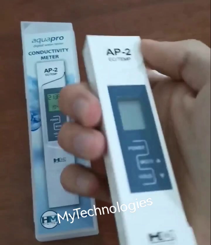 ORIGINAL! AQUAPRO EC Meter AP 2 HM EC Meter Baja AB EC Tester EC Test ...