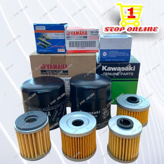 OIL FILTER Yamaha LC135/R25 Kawasaki/KSR / Ninja 250 / Suzuki/Smash ...