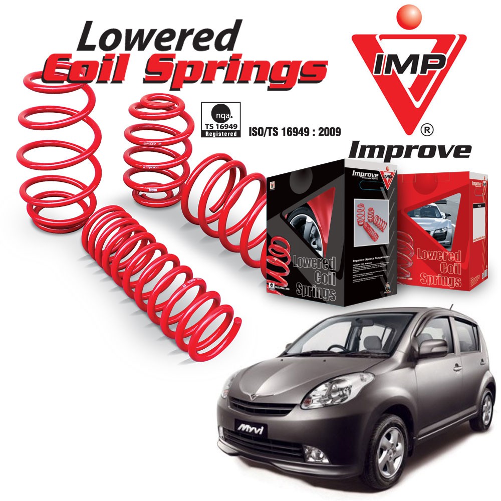 Perodua Myvi 05-16 IMP Lowered Sport Spring | Shopee Malaysia