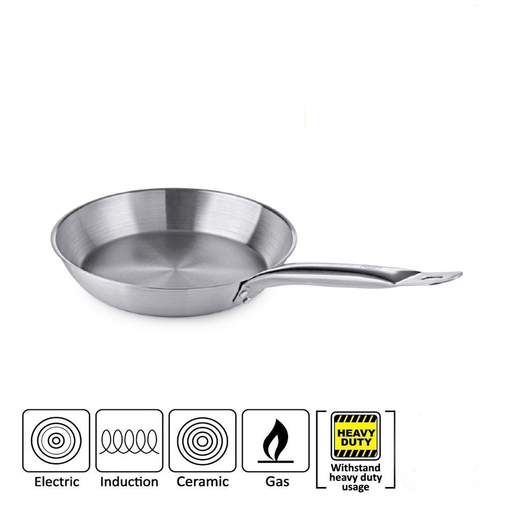 Gorilla Sandwich Bottom Frying Pan Professional Chef Grade / Heavy Duty ...
