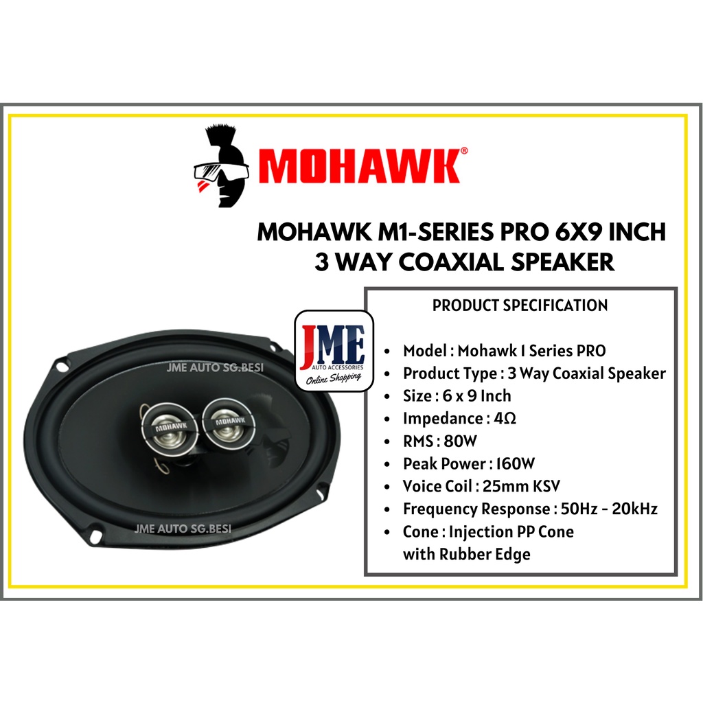 [INSTALLATION] MOHAWK M5/M1 COAXIAL SPEAKE (6.5"INCH / 4"INCH) (2-WAY / 3-WAY) (AUTHORIZED ...