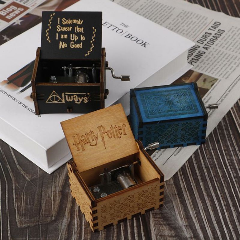 [SPAYLATER] 🧙🏻‍♂️ HARRY POTTER THEME DECO 🎵🎶 MUSIC BOX | Shopee Malaysia