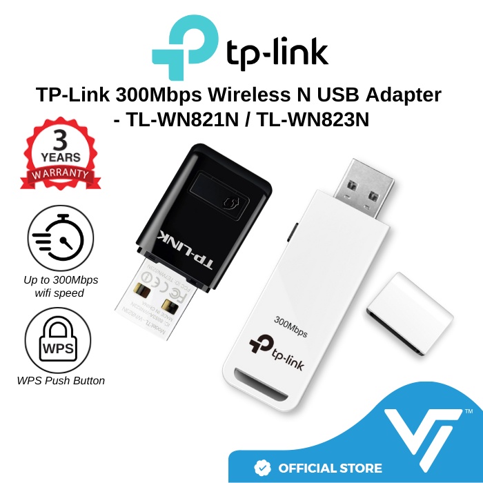 Tp-Link TL-WN821N, TL-WN823N Wireless N USB Adapter (up to 300Mbps ...