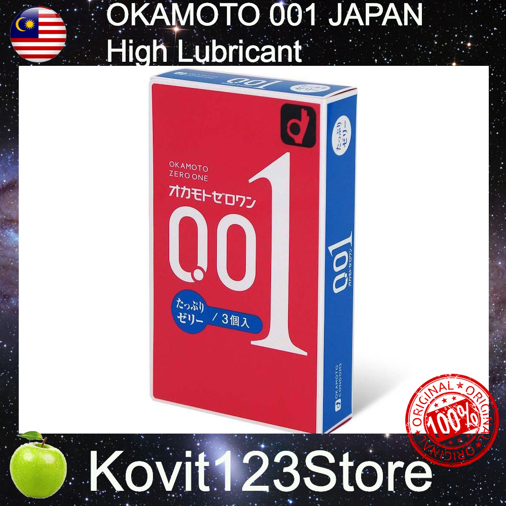[ORIGINAL] OKAMOTO 001 0.01 Condom Ultra thin japan extra lubricant ...