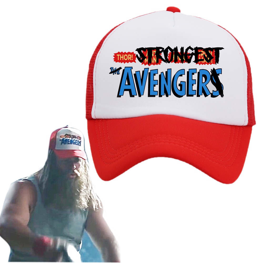 The Strongest Avenger Baseball Cap Thor Love and Thunder Trucker Hat ...