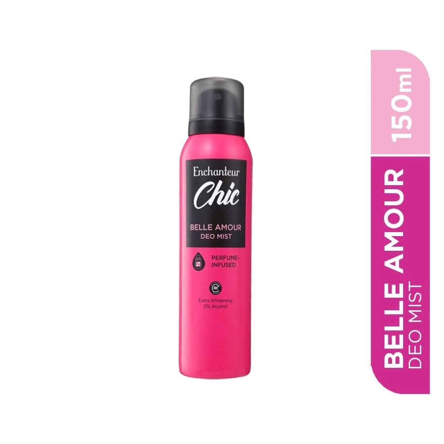 ENCHANTEUR Chic Anti Perspirant Deo Mist Belle Amour 150Ml(W) | Shopee ...