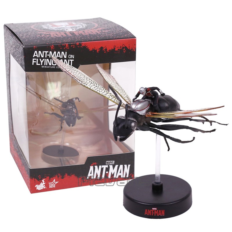 Hot Toys Marvel Ant Man on Flying Ant Miniature Collectible Mini PVC ...