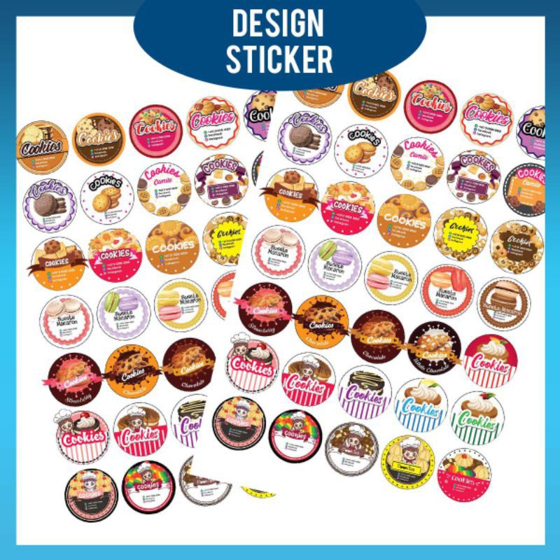 Template Design Label Sticker | Shopee Malaysia