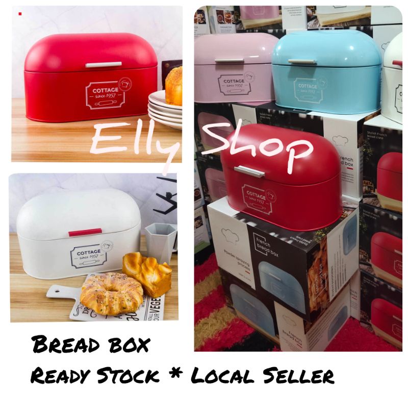 Bread Box Storage Kotak Roti Bekas Simpan Roti Nordic Style | Shopee ...