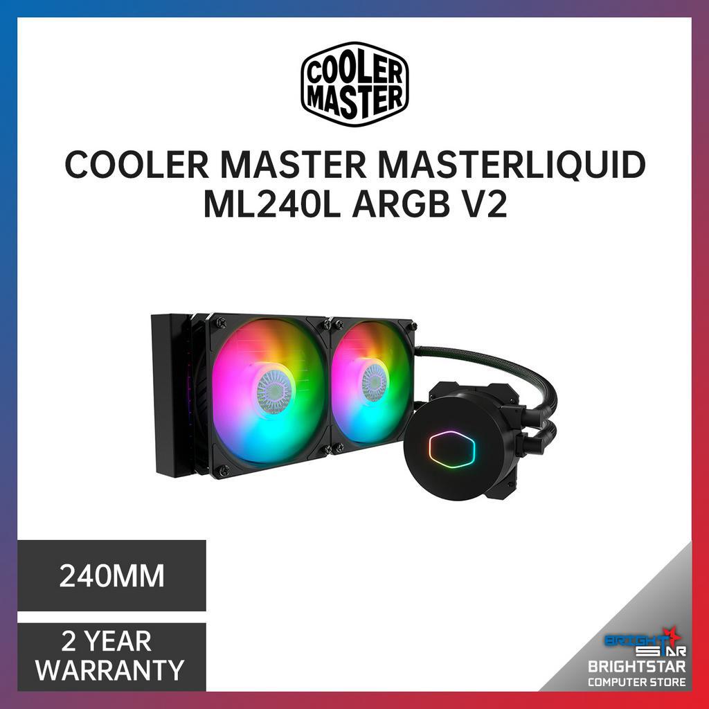 Cooler Master Masterliquid ML240L ARGB V2 240Mm AIO Cooler D24M-A18PA ...