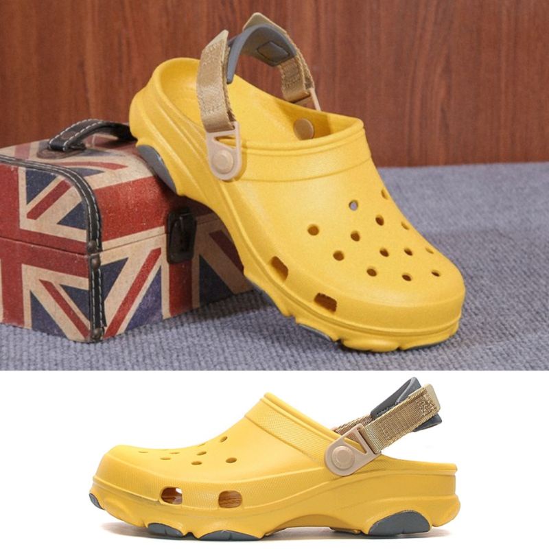 Unisex Crocs Classic All Terrain Sport Clogs Sandal Holes Shoes | Shopee Malaysia