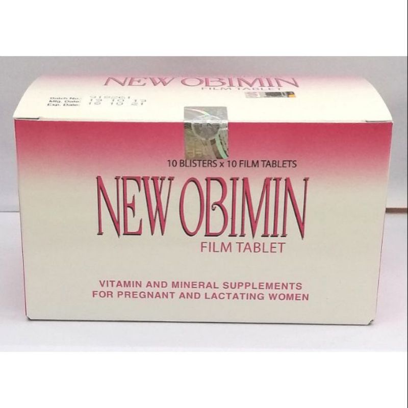 New Obimin 10x10's( 100 Tablets) | Shopee Malaysia