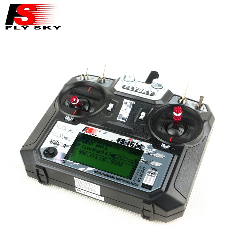 Remote Flysky FS-i6X 2.4GHz + FS-iA6B Receiver Control Car Boat Plane ...