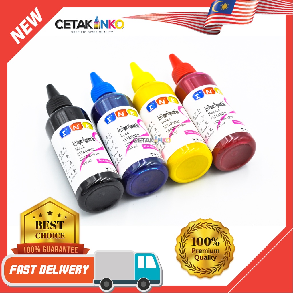 ART PAPER PIGMENT INK REFILL CISS FOR EPSON PRINTER | Shopee Malaysia