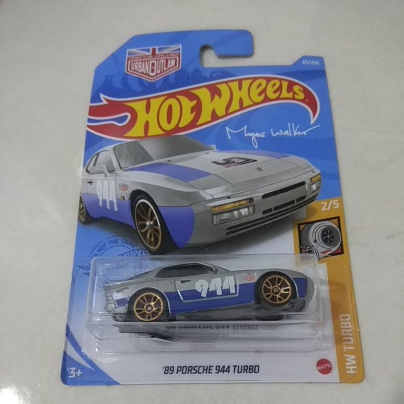 HOT WHEELS 89 PORSCHE 944 TURBO HW TURBO | Shopee Malaysia
