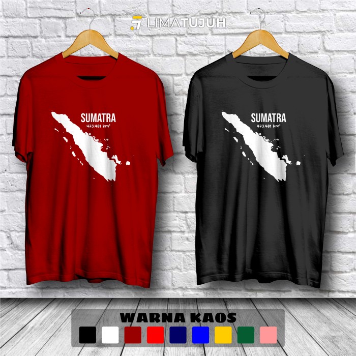 Sumatra Island T-Shirt Combed 30s Premium Distribution Shirt (IMS ...