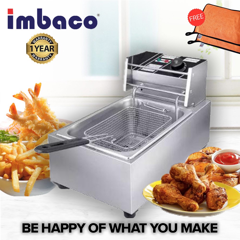 kitchenaid Imbaco TurboFry Commercial Stainless Steel Single Tank ...