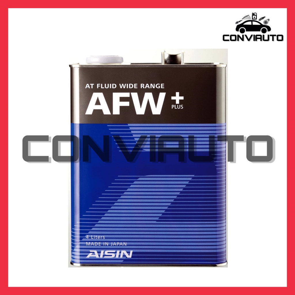 AISIN FULLY SYNTHETIC ATF (AFW+) AUTOMATIC GEARBOX OIL TRANSMISSION FLUID 4L | Shopee Malaysia