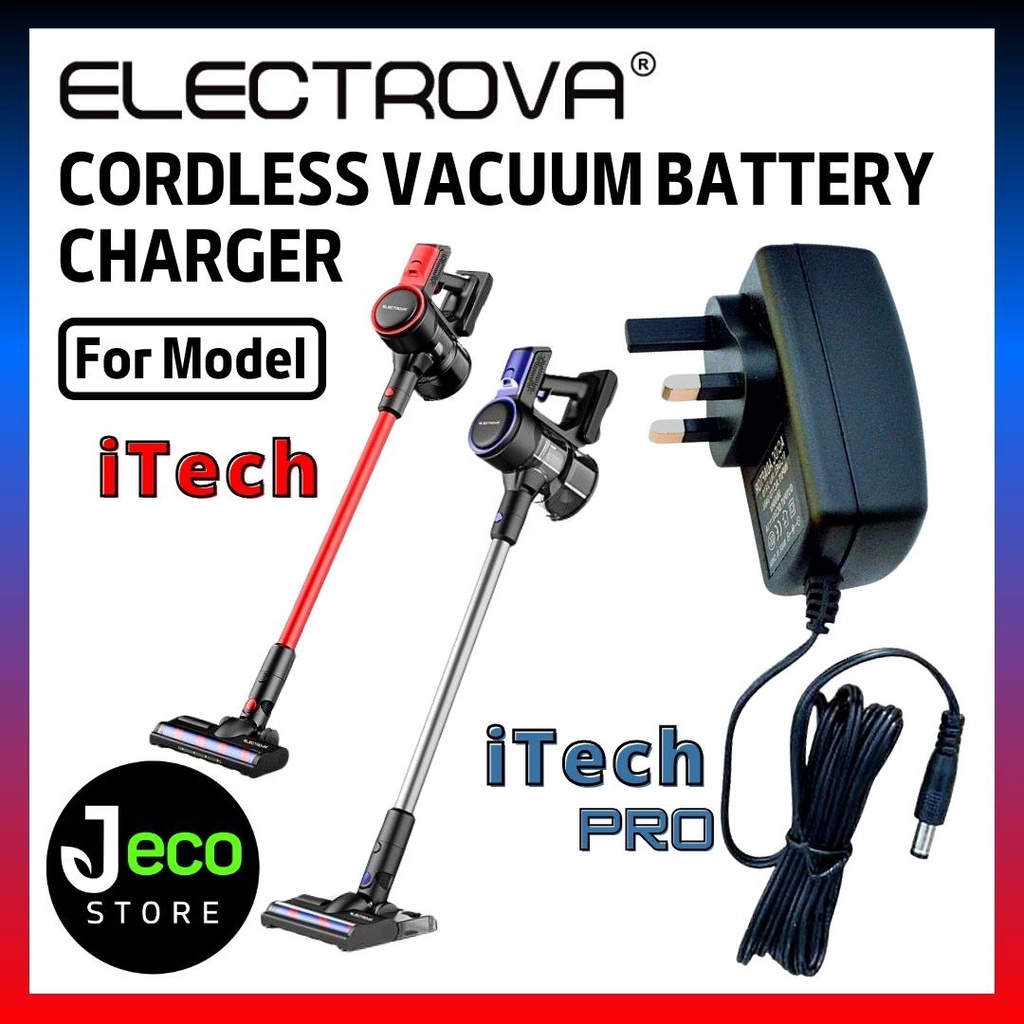 ELECTROVA iTech | iTech Pro Cordless Vacuum Cleaner Charger for iTech & iTech Pro | ELECTROVA ...