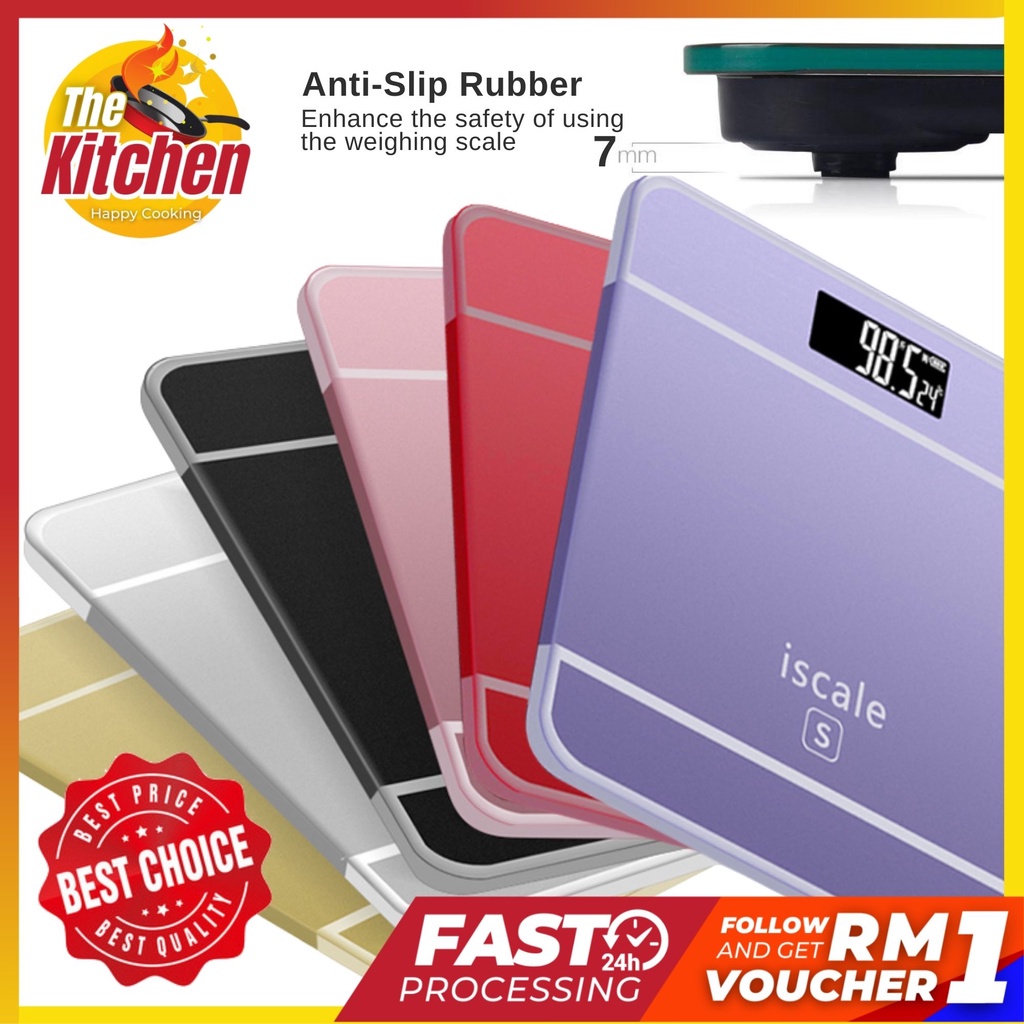 ️PROMOTION️ Digital Body Weight Scale Electronic Bathroom Weighing ...