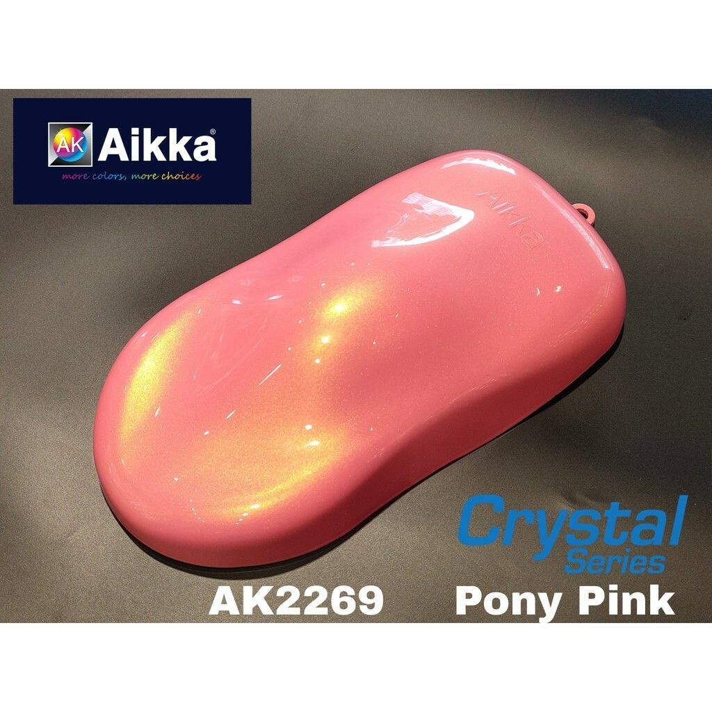 AIKKA AK2269 PONY PINK *** CRYSTAL SERIES 2K PAINT | Shopee Malaysia