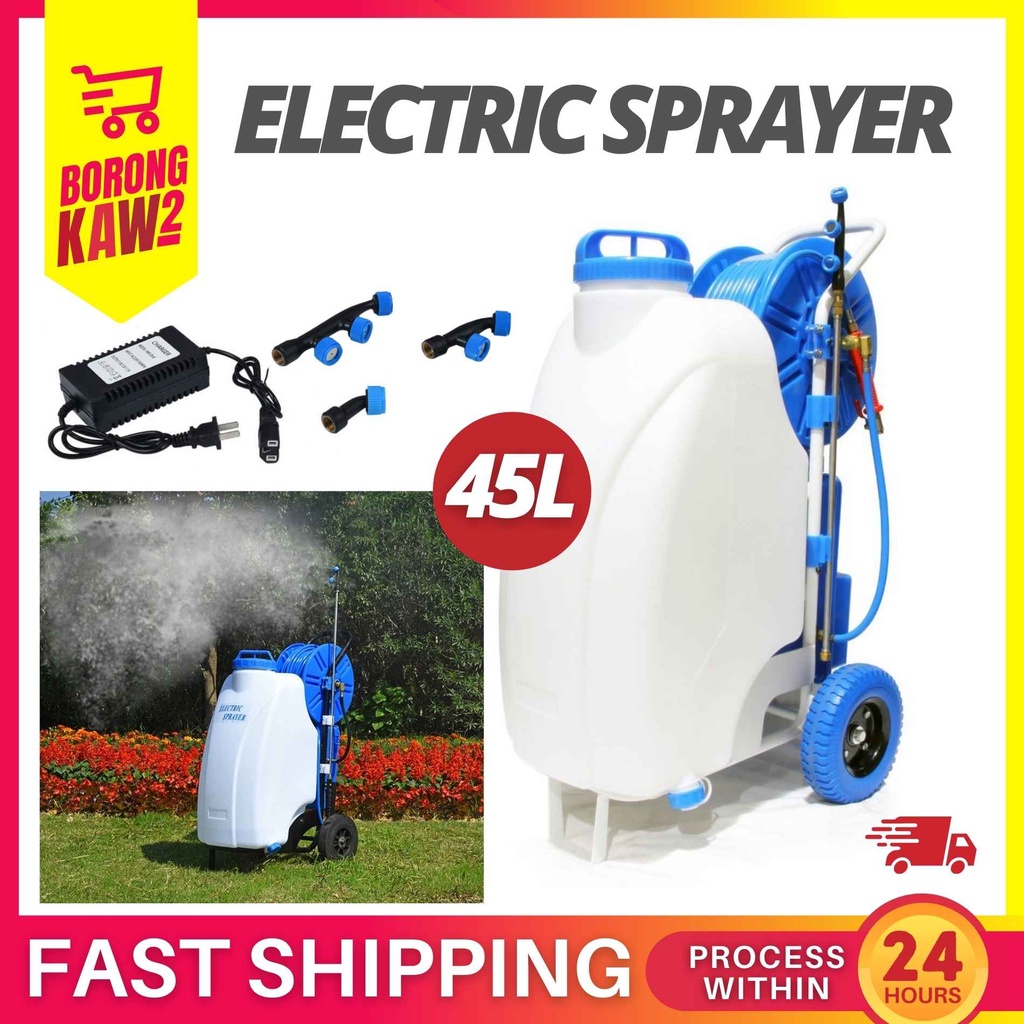 45L Electric Multifunctional High Pressure Agricultural Rechargeable ...