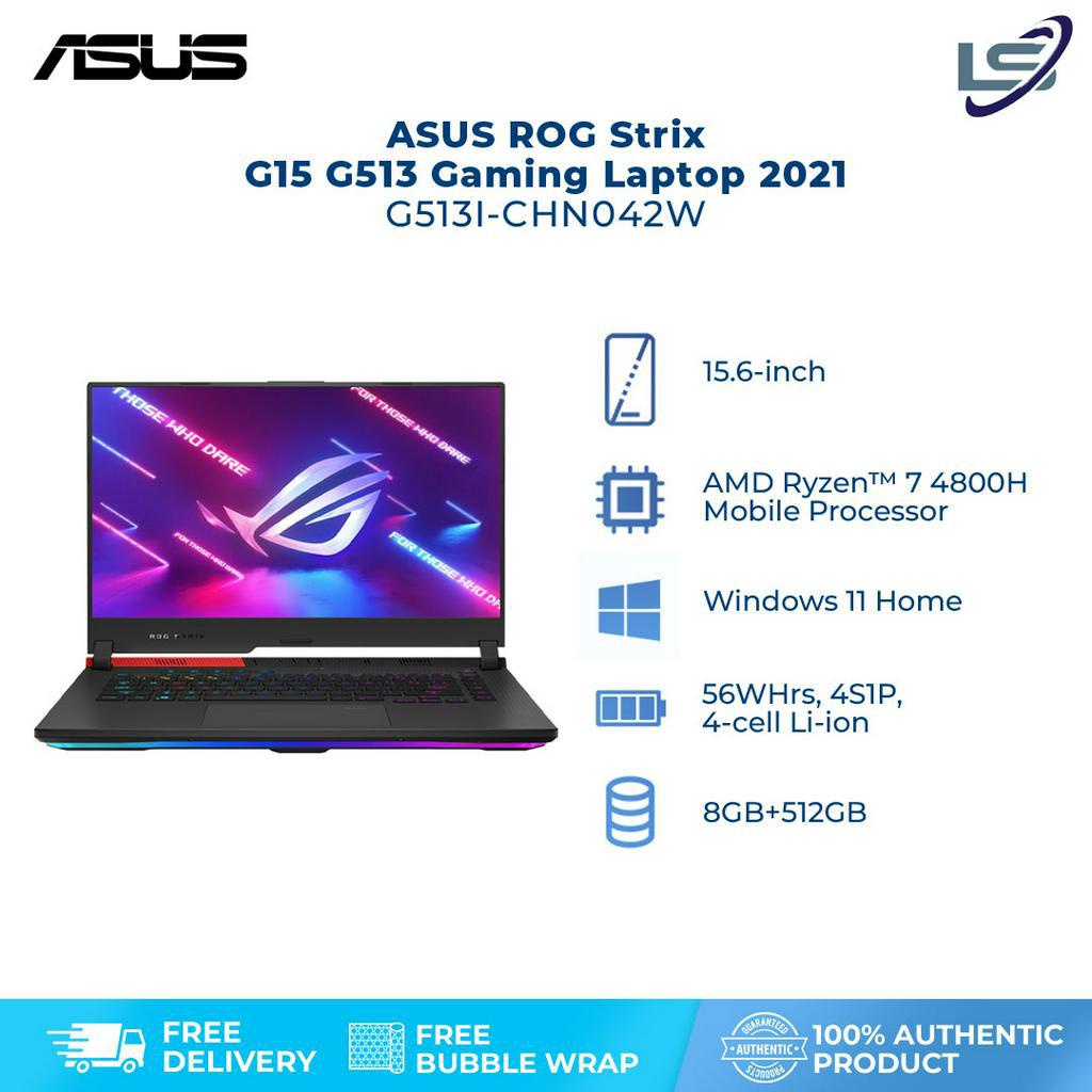 ASUS ROG Strix G15 G513 Gaming Laptop 2021 | G513I-CHN042W (AMD R7 ...
