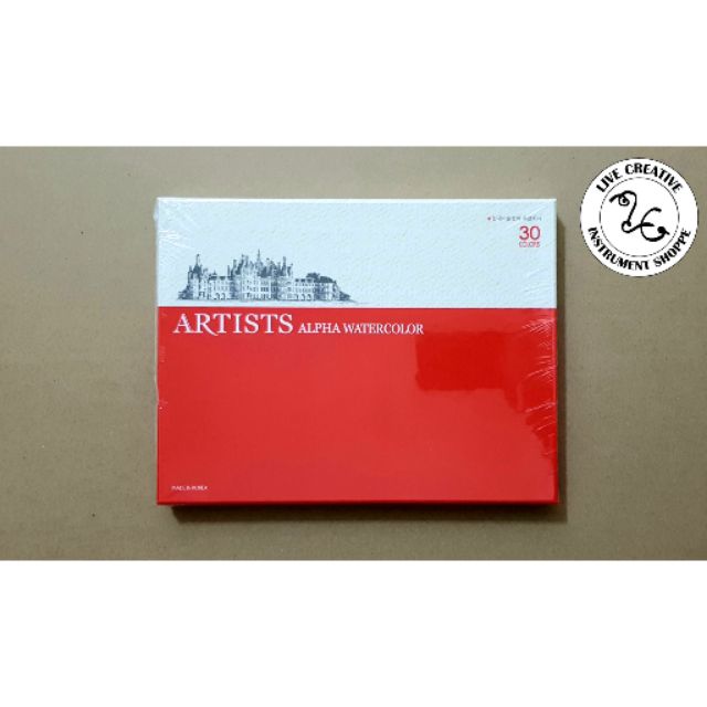 ALPHA Artists Watercolour - 30 Water Colour Set | Shopee Malaysia